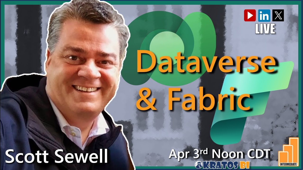 Dataverse & #MicrosoftFabric - with Scott Sewell - YouTube