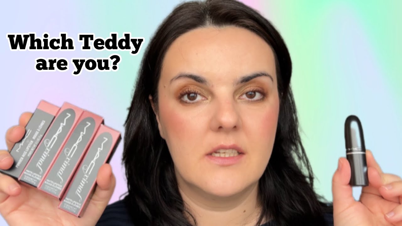 Which Teddy are you? Mac original Velvet Teddy , MacXimal Velvet Teddy ...