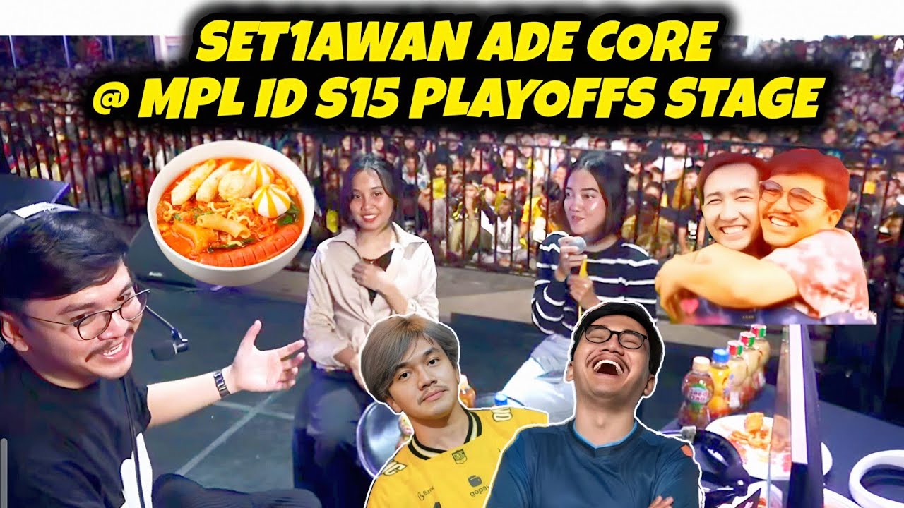 KETIKA MAS ADE LIVE STREAMING DI PLAYOFF MPL ID SEASON 15 - YouTube