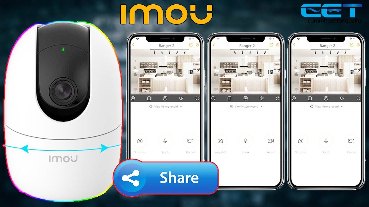 How to share IMOU Camera (Bangla) - YouTube
