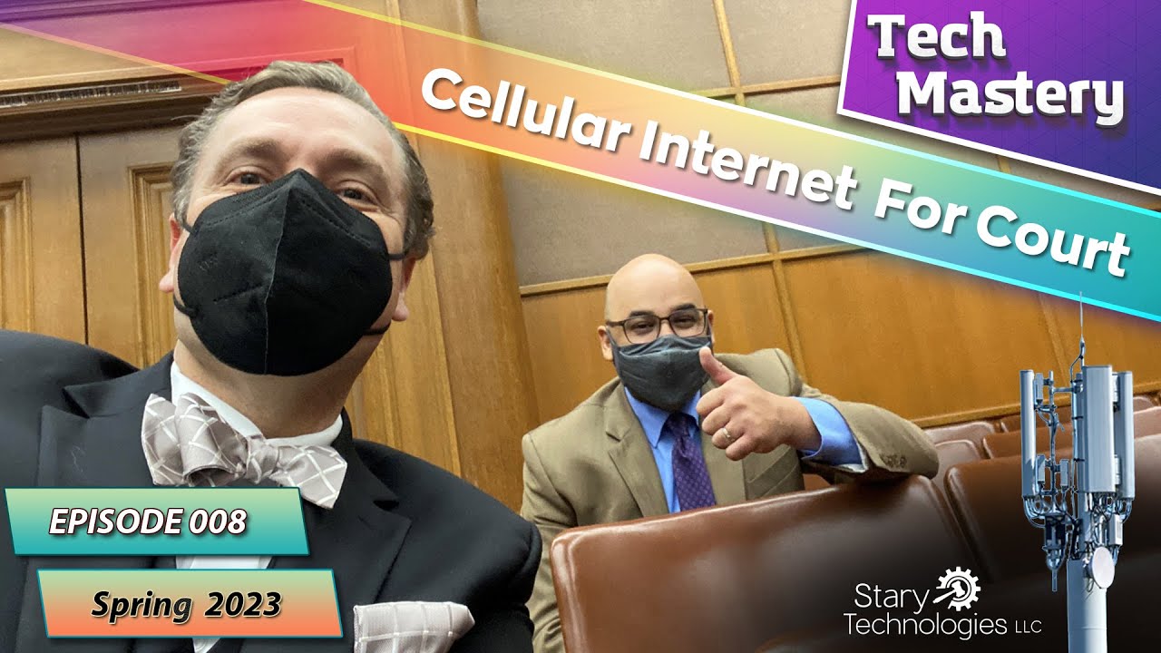 Tech Mastery Episode 008 Cellular Internet For Courts - YouTube