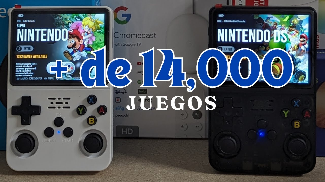 La R36S, una consola tan bestia y completa que no me aburro nunca - YouTube