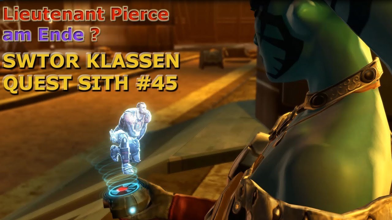 Let's Play - SWTOR Sith Krieger #45 Lieutenant Pierce am Ende ...