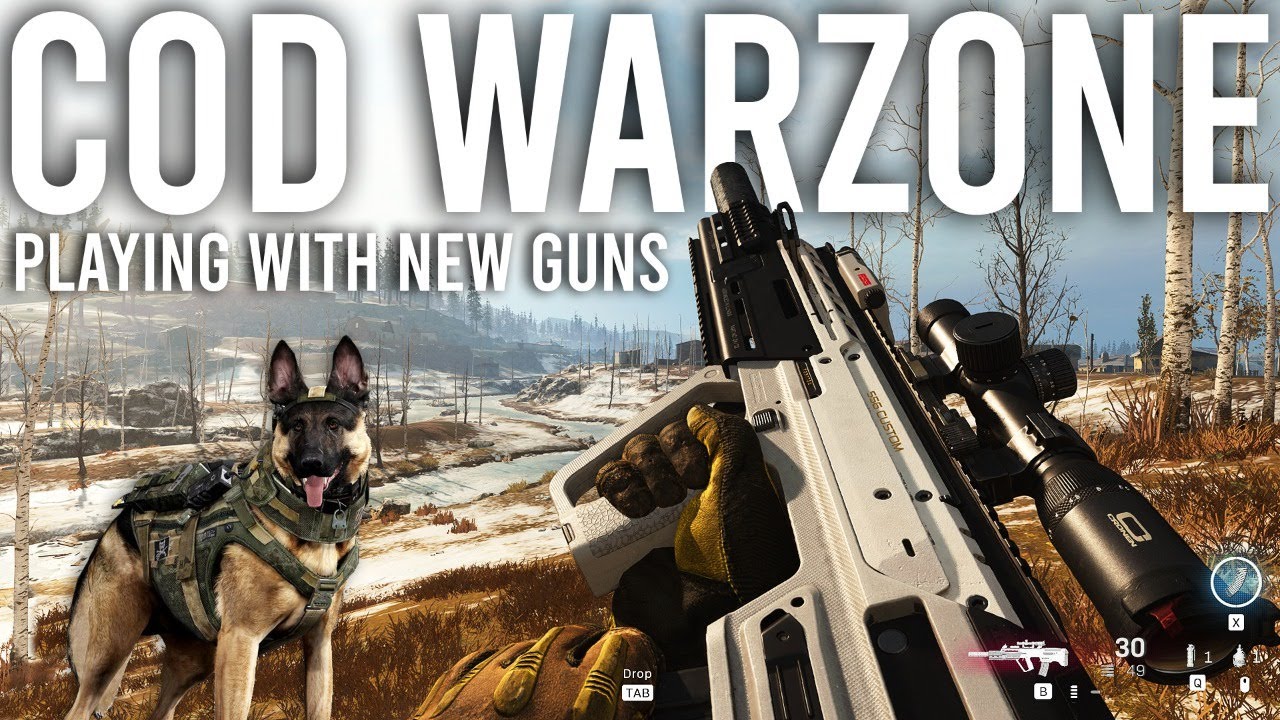 Call of Duty Warzone new guns tryouts! - YouTube
