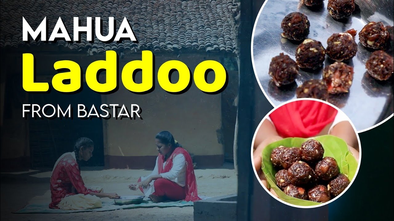 ऐसे बनता है गुणों से भरपूर महुआ लड्डू | Mahua Laddu Recipe from Bastar ...