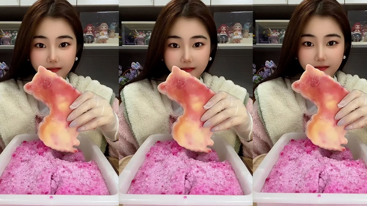 TING TING / ASMR ICE EATING / ASMR MUKBANG ICE EATING SOUNDS FROM THE ...