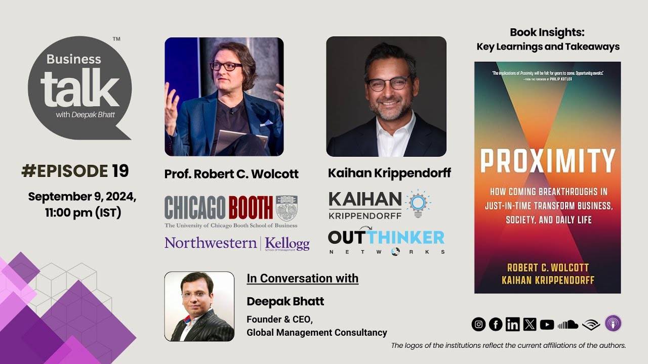 Prof. Robert C. Wolcott and Kaihan Krippendorff share insights from ...