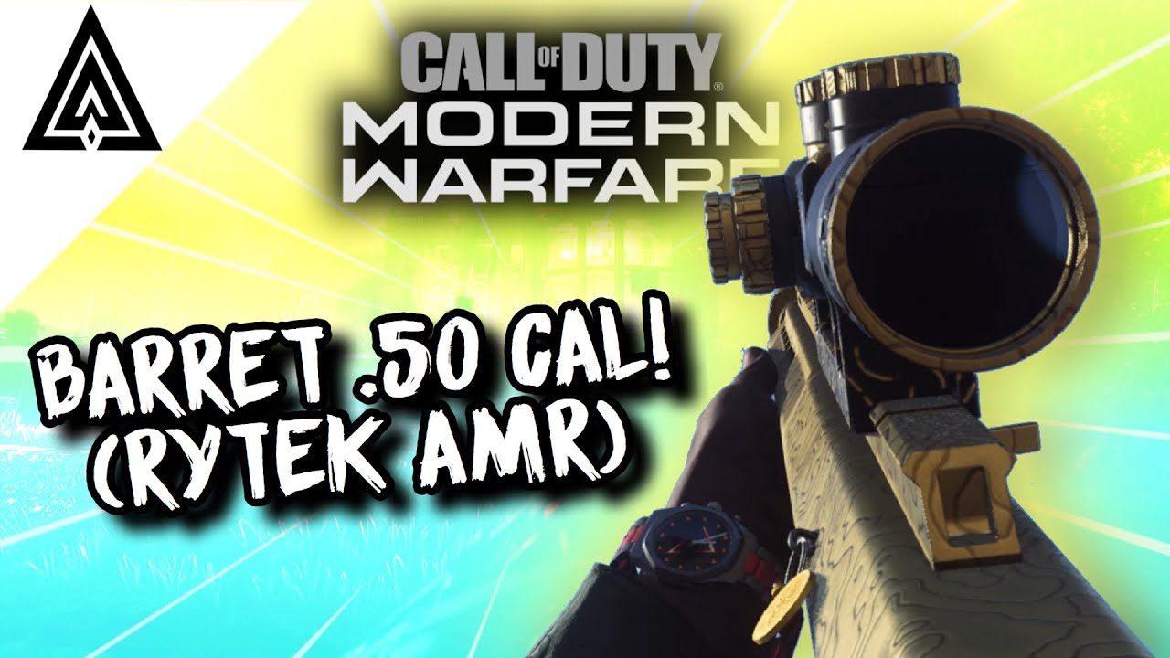 THIS IS THE BARRET 50 CAL IN MODERN WARFARE! (NEW RYTEC AMR SNIPER ...