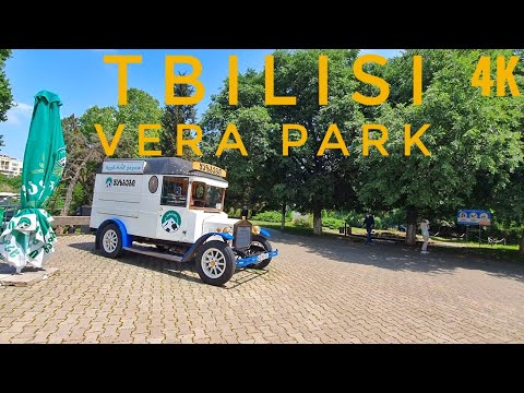 【4K】Walking in Georgia, Tbilisi / Vera Park