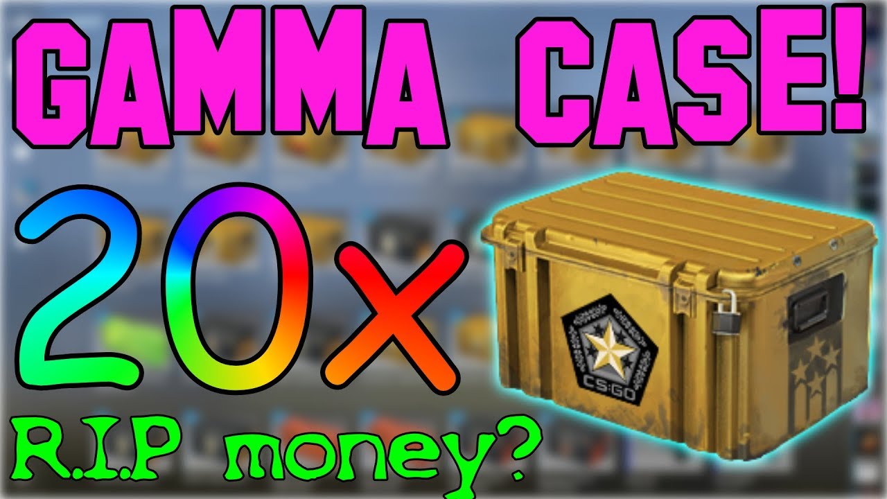 CS:GO Case Opening! 20x Gamma case! Rip money or ez? :S - YouTube