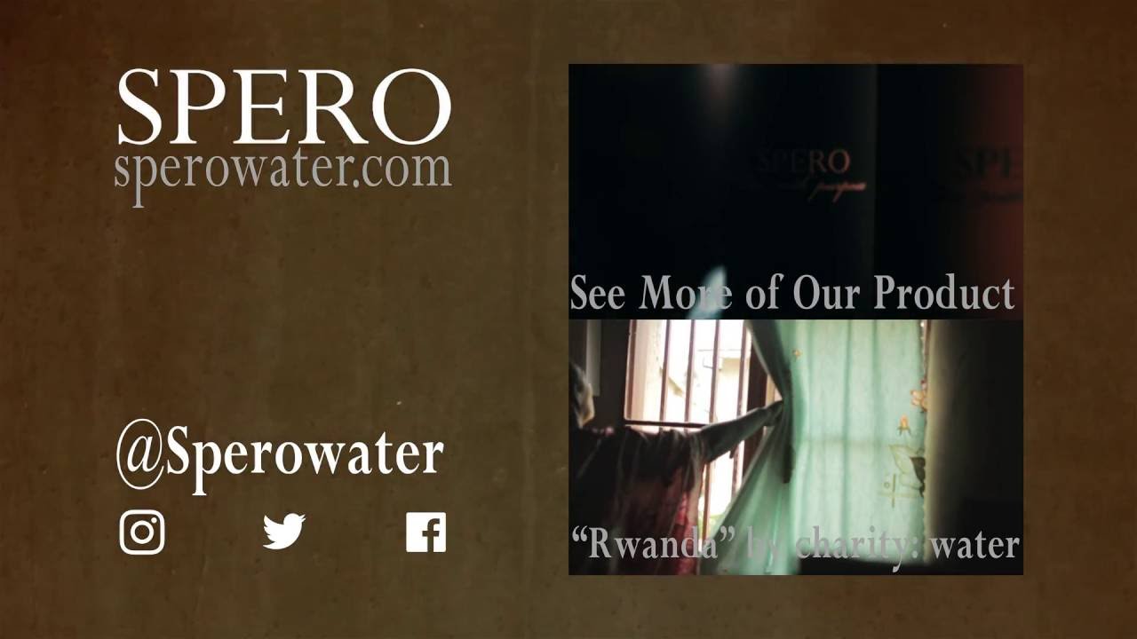 The Spero Water Project - YouTube