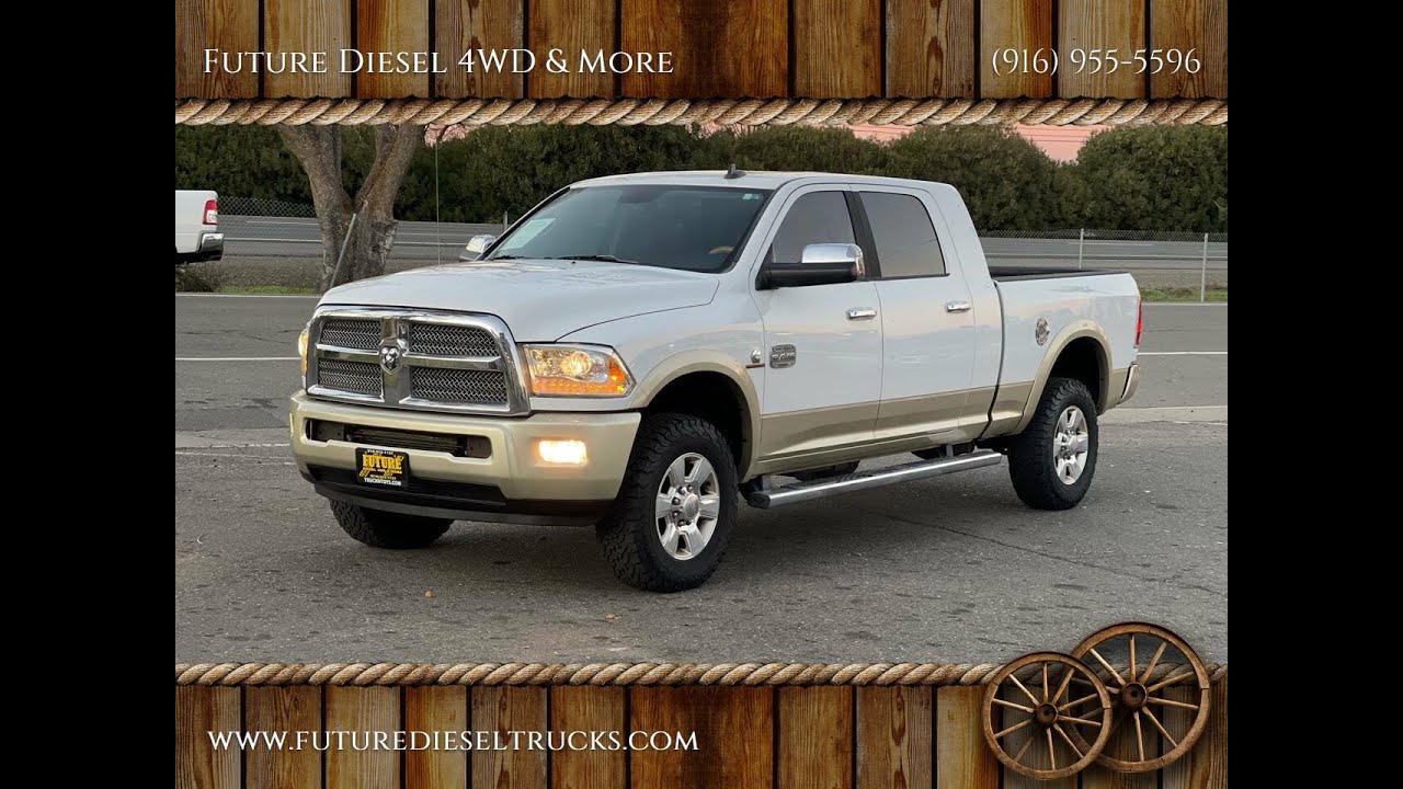 2014 Dodge Ram 2500 Mega Cab Laramie Longhorn Short Bed Cummins 6.7 ...