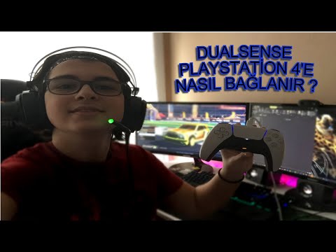 PlayStation 5 DualSense PS4'E NASIL BAĞLANIR+KUTU AÇILIMI