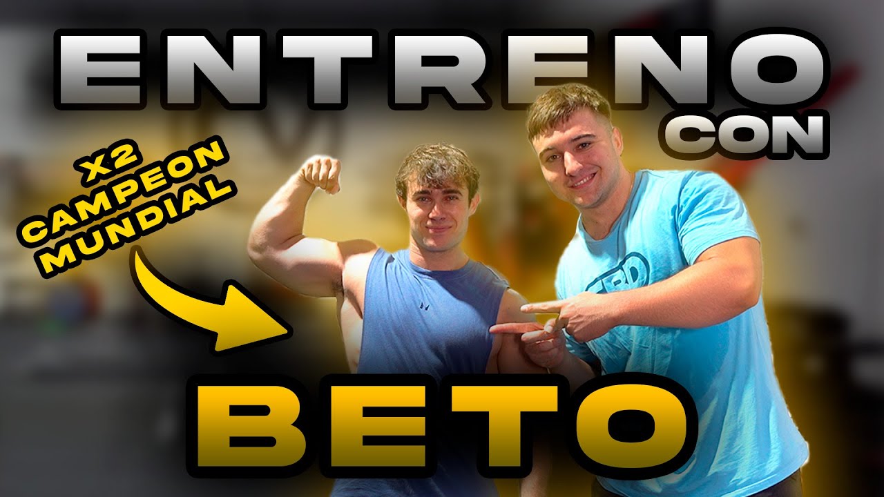 ENTRENO con el POWERLIFTER MAS FUERTE de ESPAÑA...|POR POCO TIEMPO ...