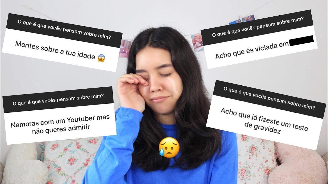 NÃO ACREDITO QUE VOCÊS PENSAM ISTO DE MIM! - YouTube