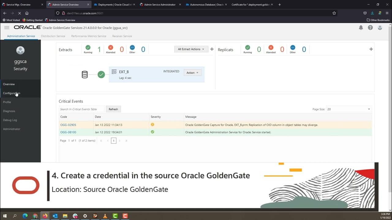 Connect an on-premise Oracle GoldenGate to OCI GoldenGate using NGINX - YouTube