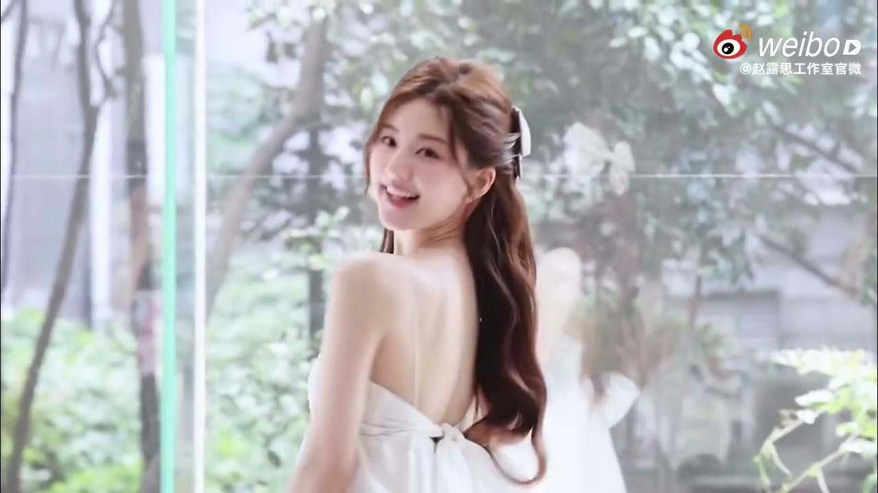 [vid] 230624 Zhao Lusi at “Hello Saturday” filming set - YouTube