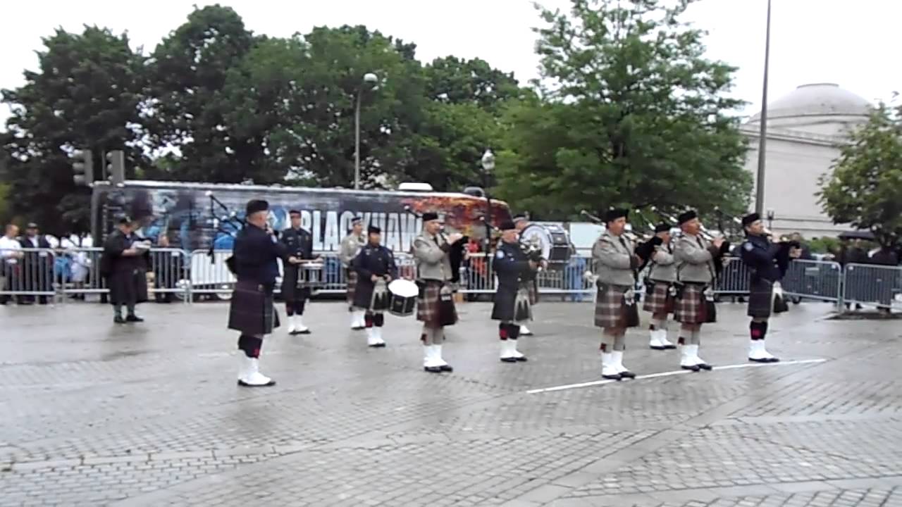 2012 Police Week Pipe Band Competition - CBP Band - YouTube