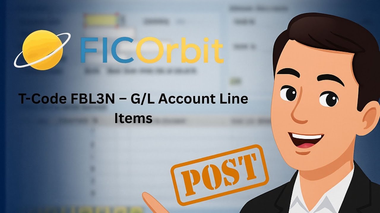 T Code FBL3N GL Account Line Items Display(FICOrbit#14) - YouTube