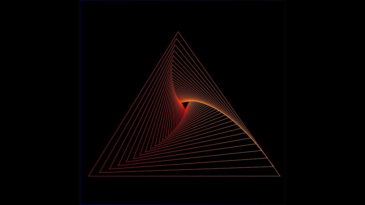 Geometric Line Art Tutorial _ Adobe Illustrator - YouTube