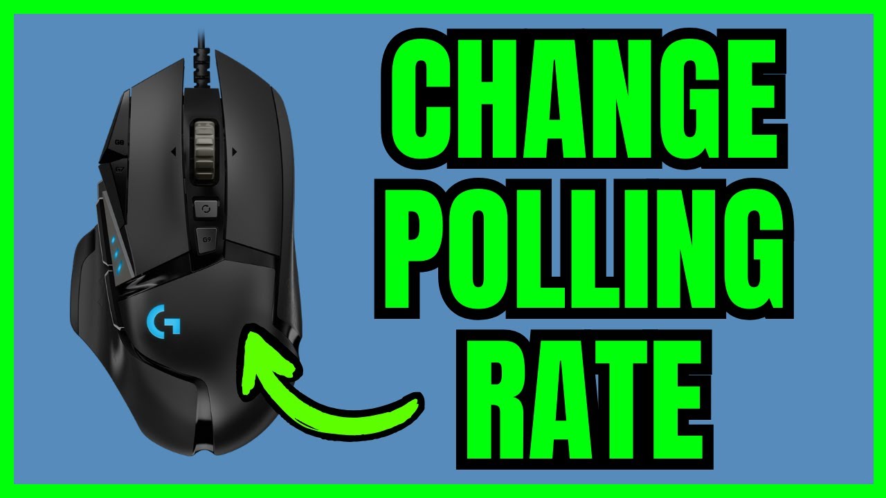 How To Change POLLING RATE On The Logitech G502 (QUICK & EASY) 2025 ...