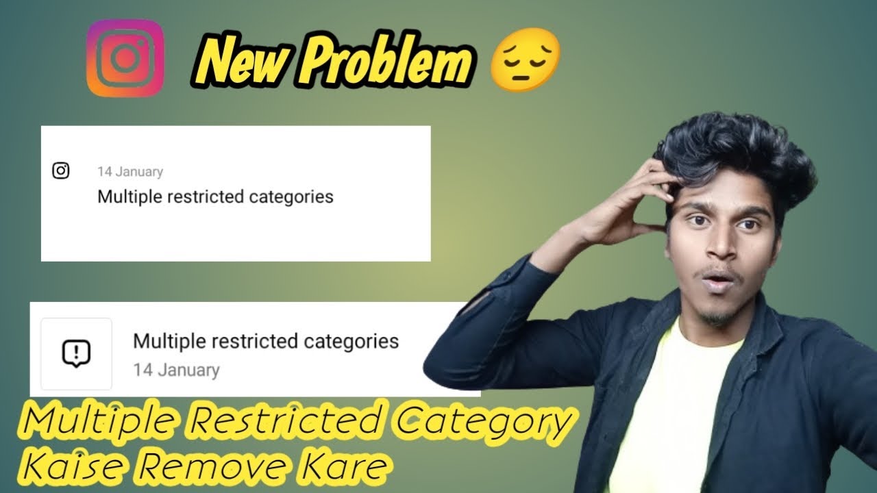 Instagram New Problem | Multiple Restricted category 🥺 - YouTube