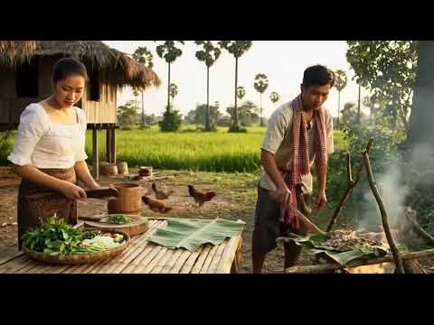 Khmer food tastes easy to make with Khmer girl