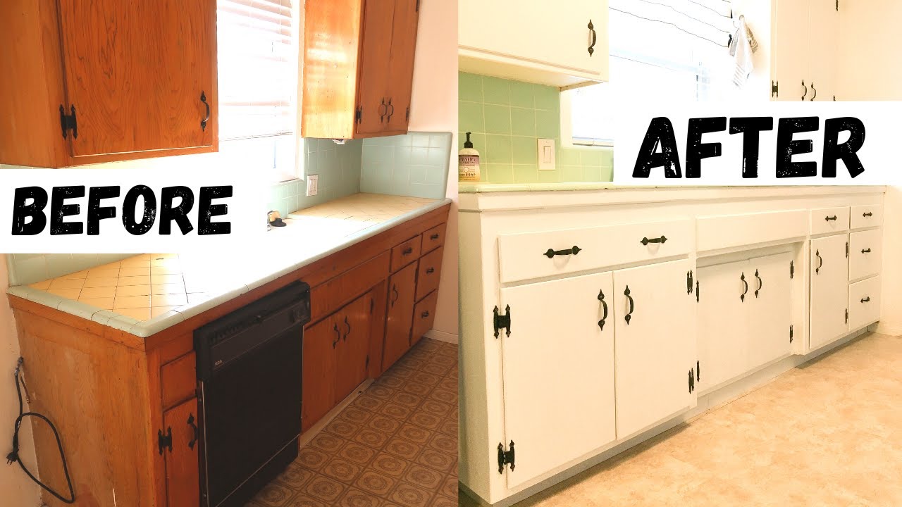 Restoring old kitchen cabinets store