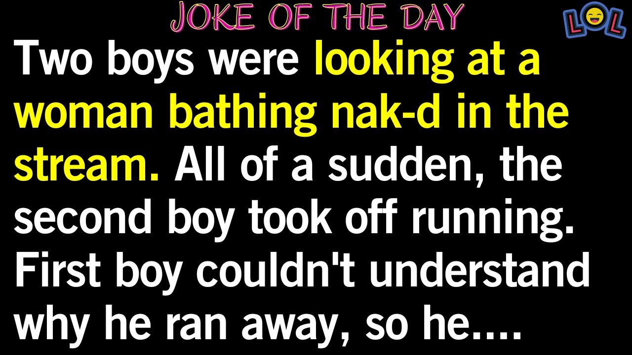 🤣Best Jokes | Two boys were looking at a woman into the #loljokes - YouTube