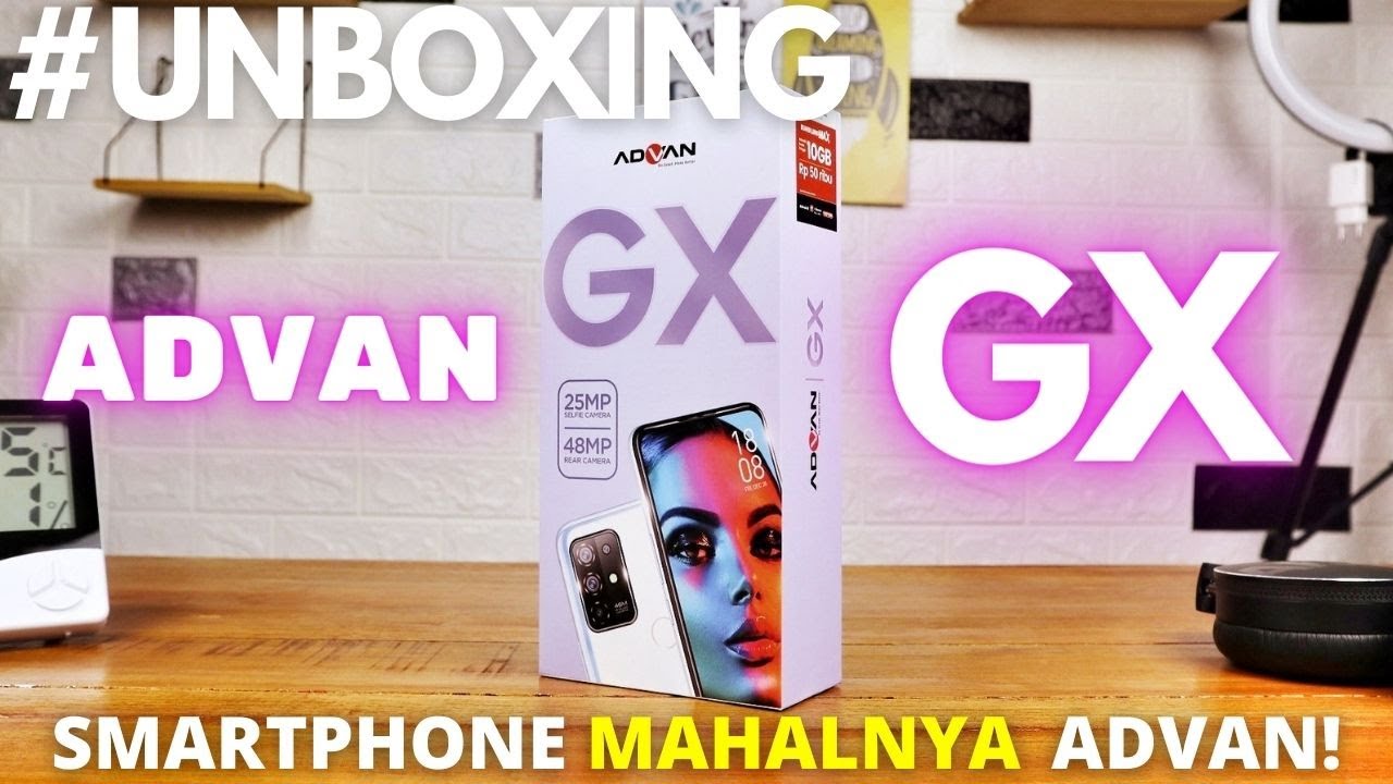UNBOXING Advan GX Indonesia, Smartphone MAHALnya Advan?! || GADGET ...