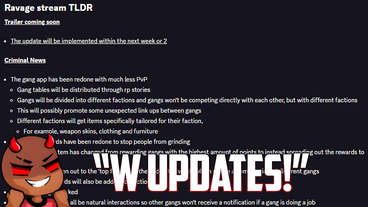 Client Reacts to The New Upcoming Updates From Ravage | Prodigy 2.5 ...