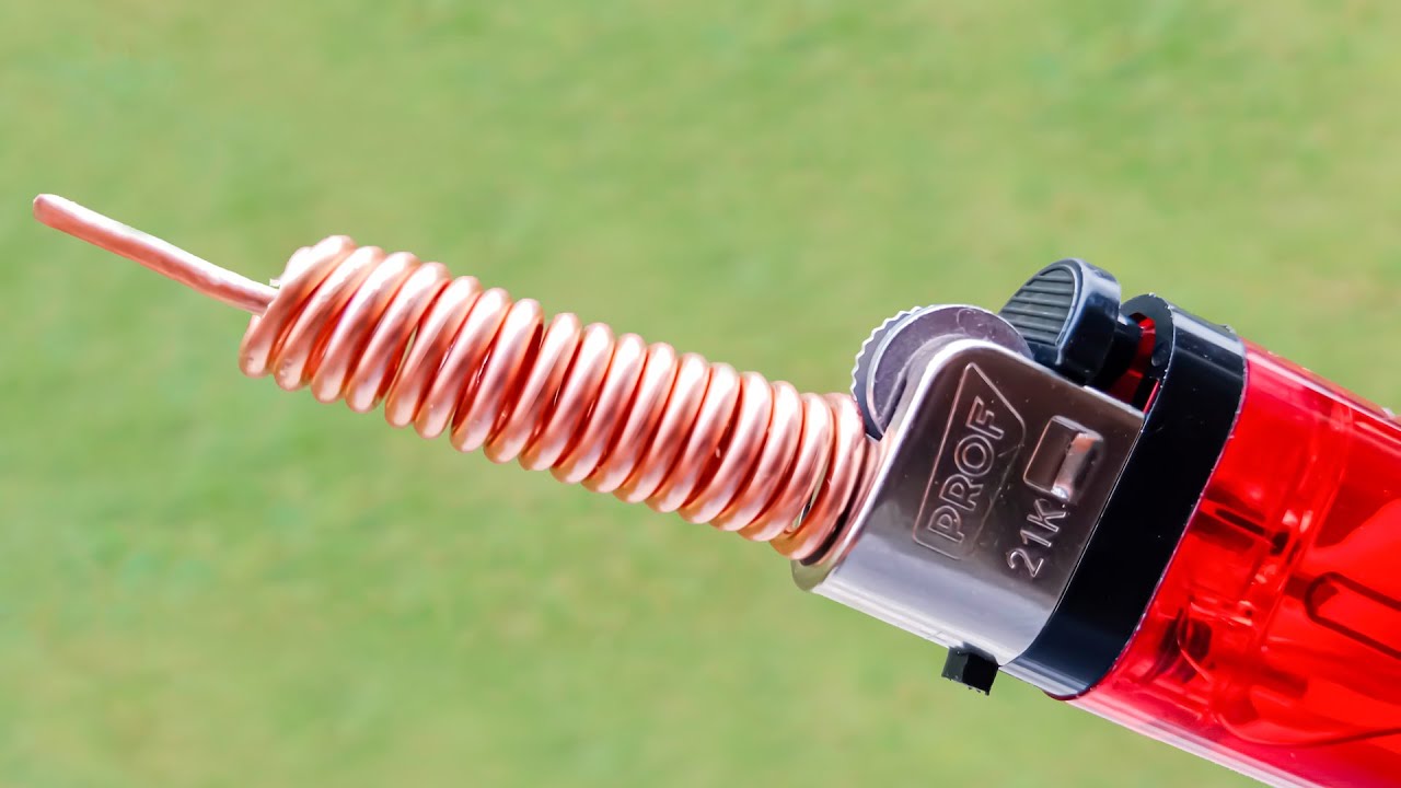 A useful trick with copper wire and heat @inventiveboy69 - YouTube