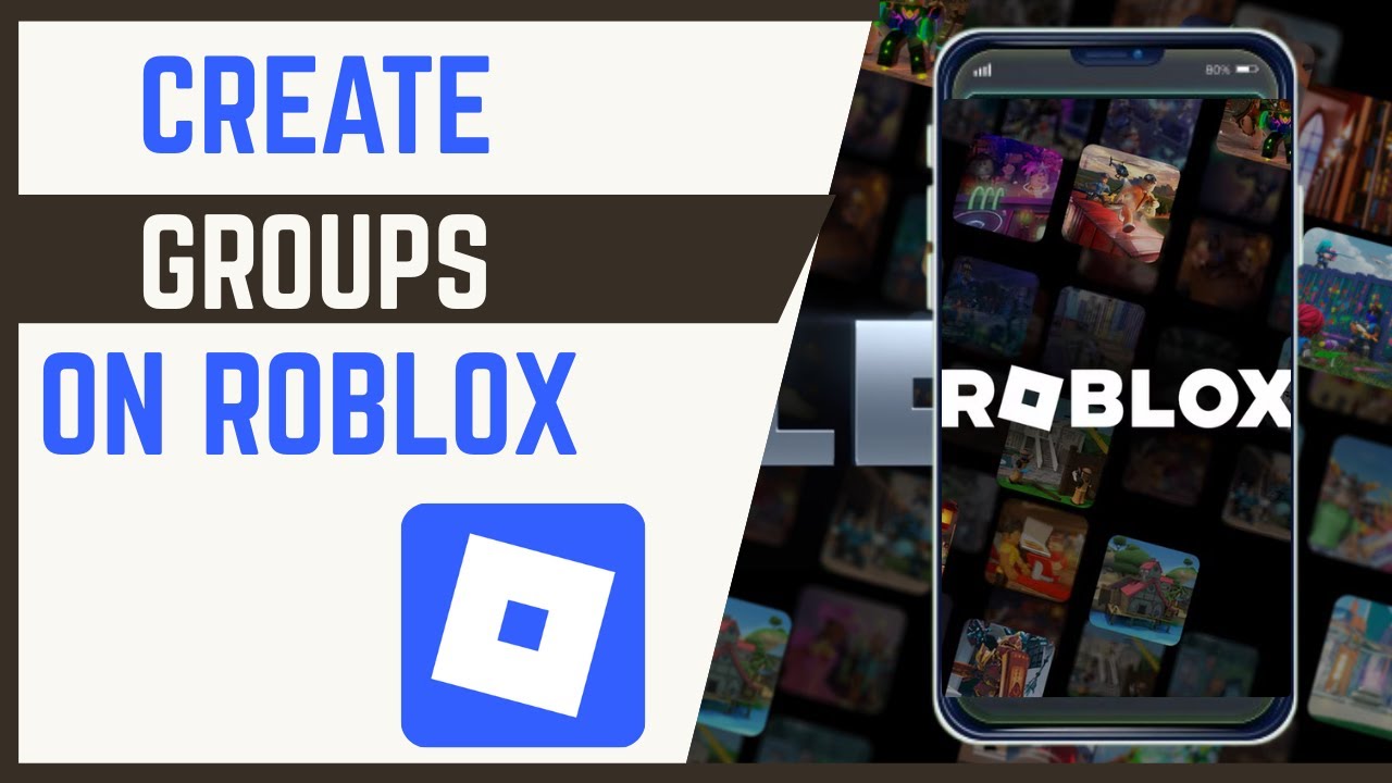 How To Create Community Group In Roblox - YouTube