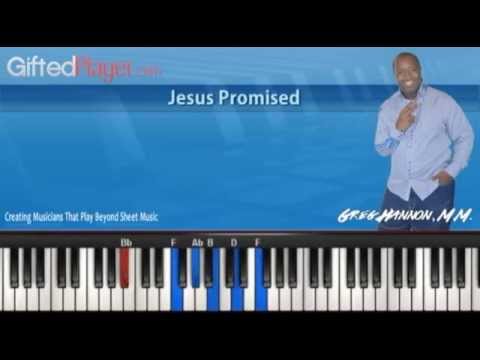Piano Lesson Tutorial - "Jesus Promised" By Chicago Mass Choir - YouTube