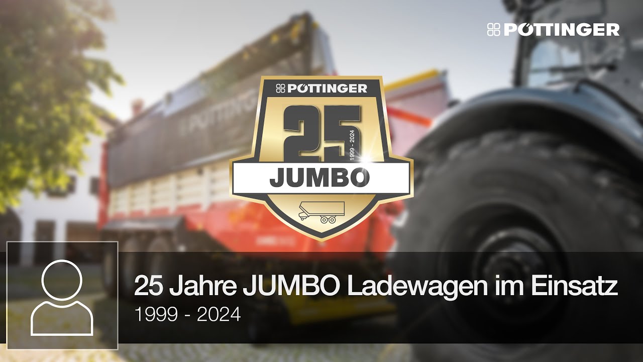 Highlights aus 25 Jahren JUMBO Ladewagen im Einsatz, 1999 - 2024 - YouTube