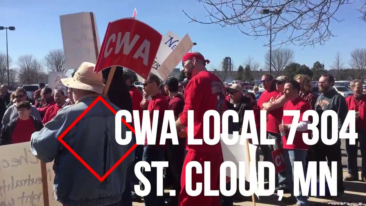 CWA Local 7304 New Flyer Rally 3-31-2017 - YouTube