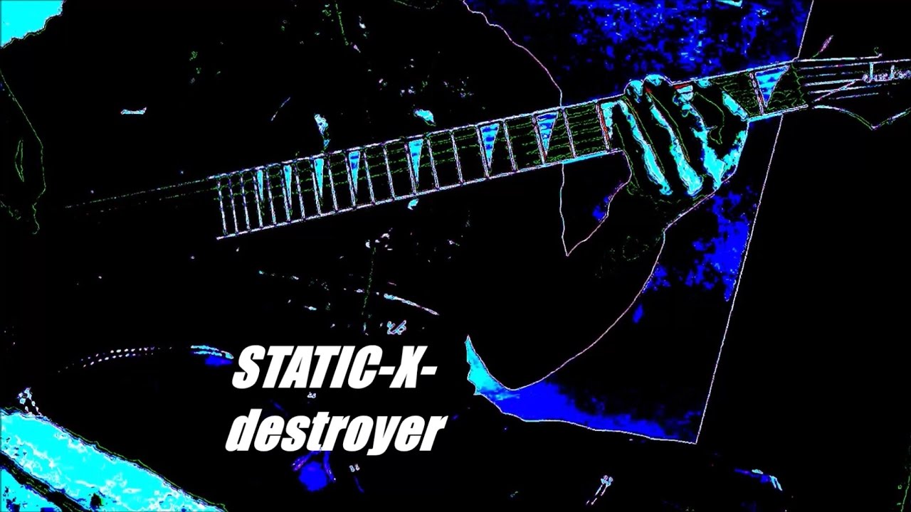 how to play - static x - destroyer guitar - YouTube