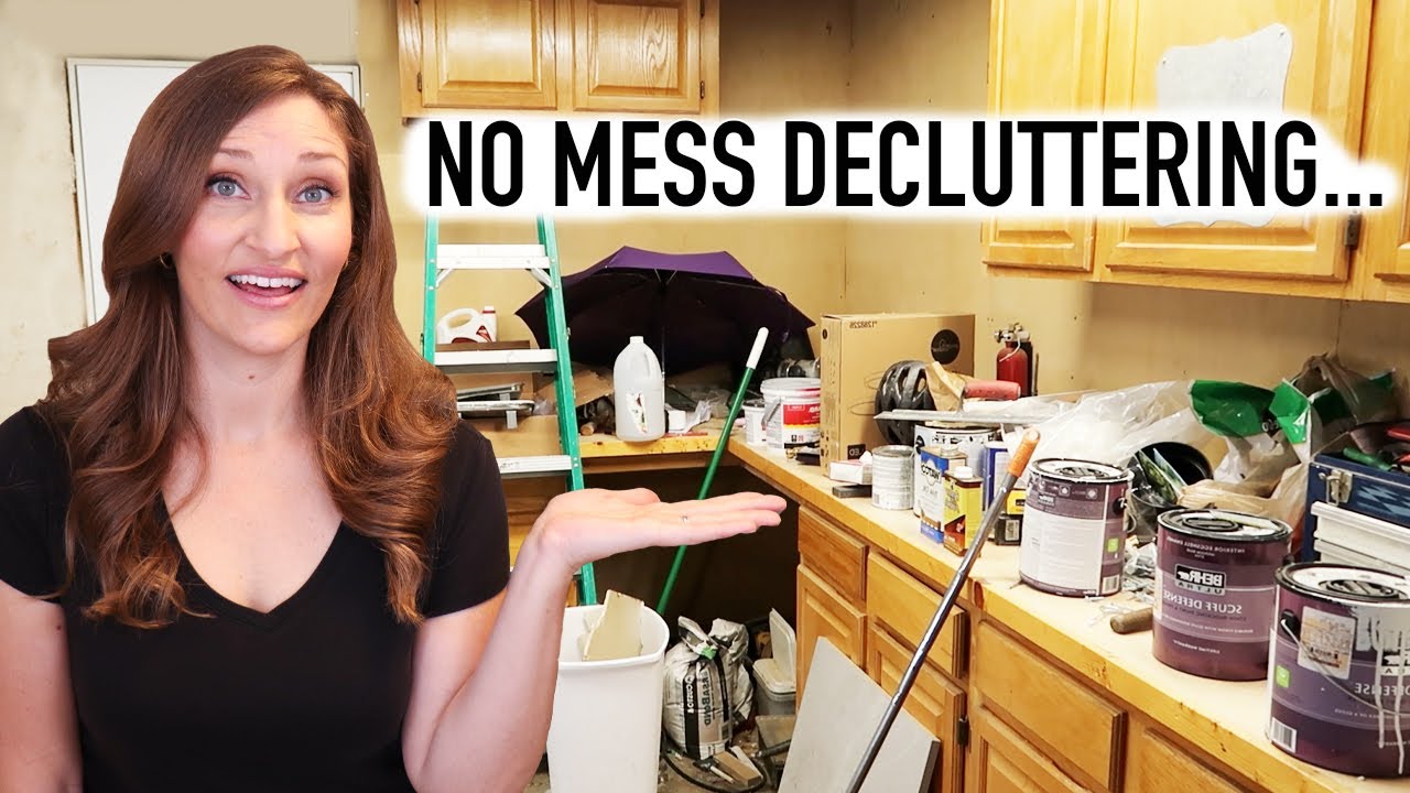 I Tried NO MESS Decluttering This is what Happened... - YouTube
