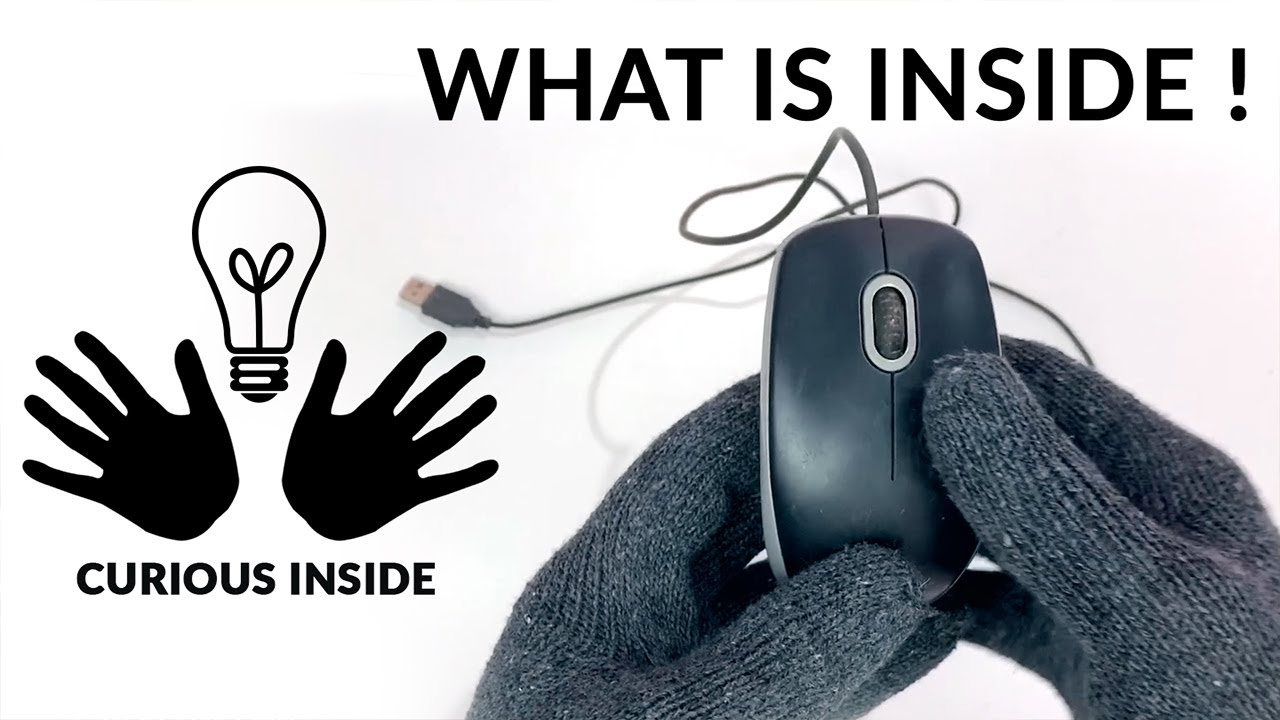 What's Inside The computer Optical Mouse - YouTube