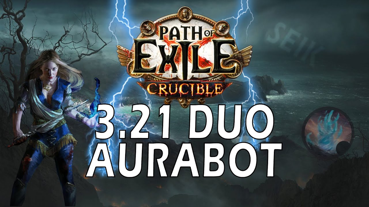 The ULTIMATE Aurabot guide for Crucible league | Duo/Trio/Party play [PoE 3.21] - YouTube