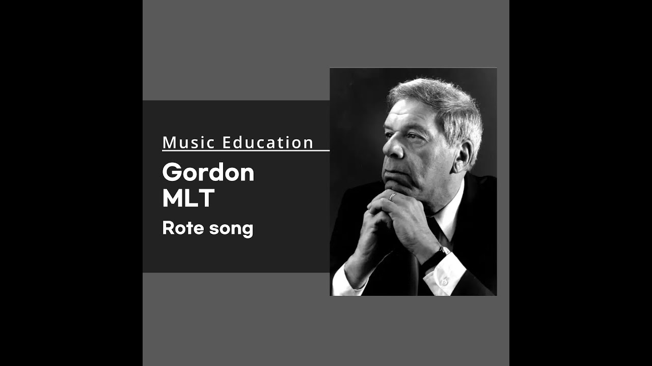 [Gordon] MLT rote song teaching I 고든교수법 I 음악학습이론에 의한 로트송 지도법 - YouTube