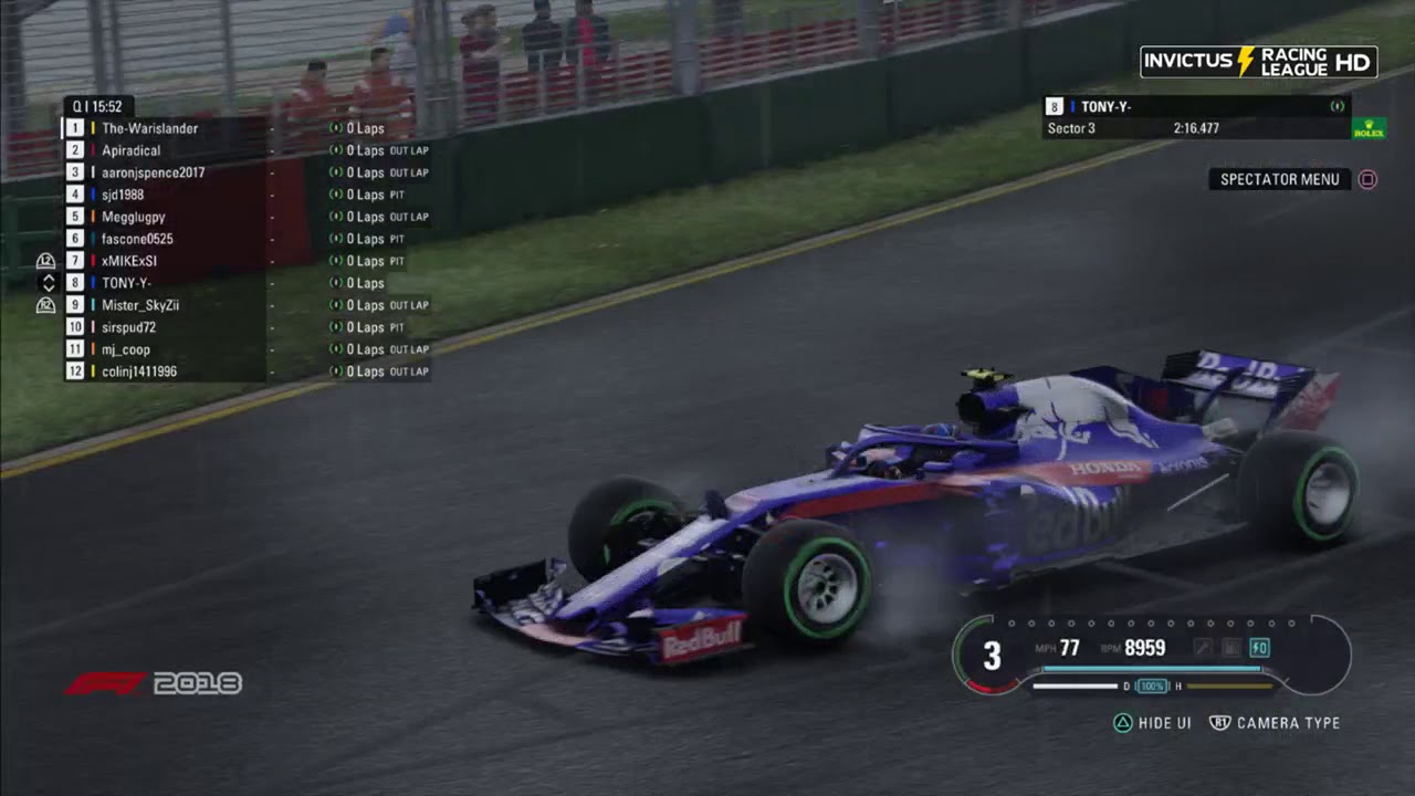 Invictus Racing League - Performance League - race 1 australia 27/11 ...