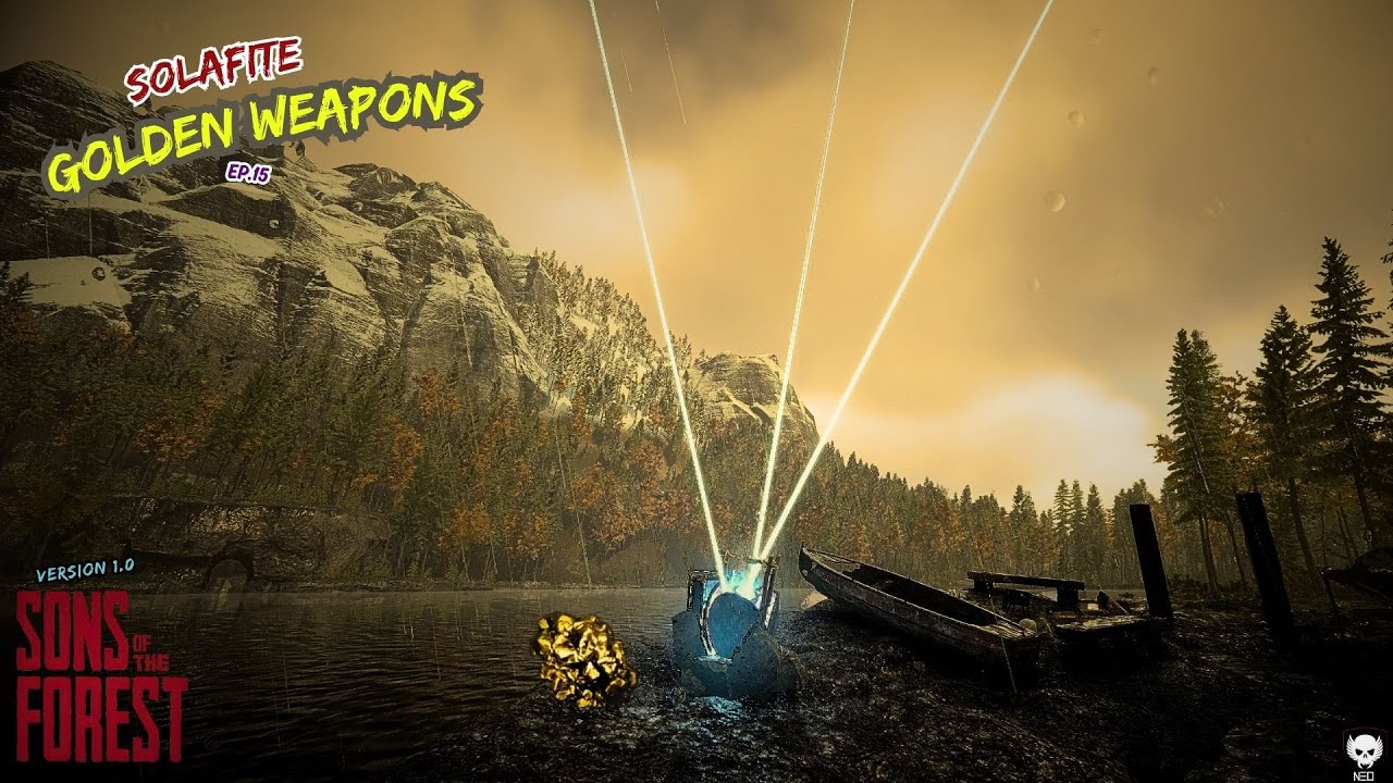 Solafite: Making GOLDEN Guns! | Sons Of The Forest Gameplay 2024 [Ep.15 ...
