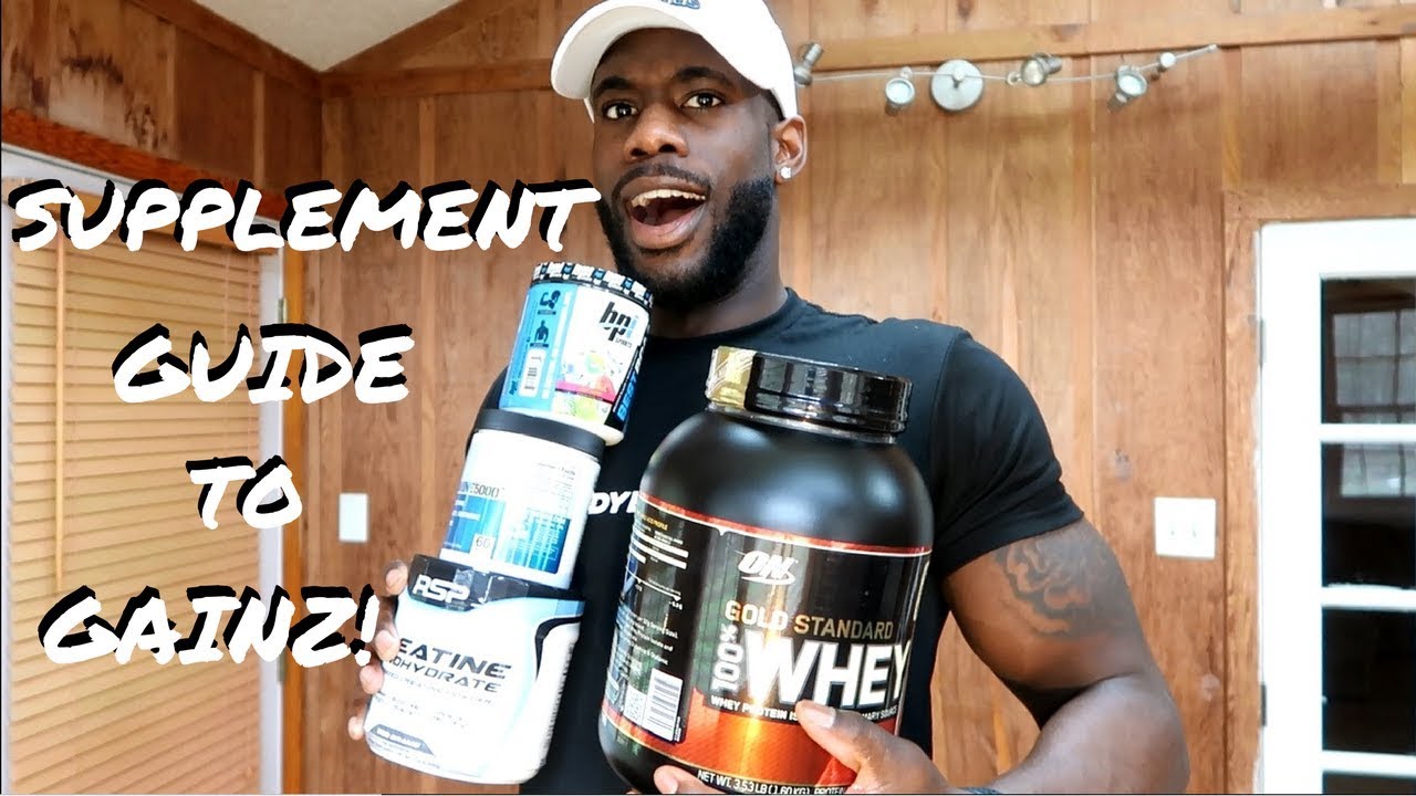 WHAT SUPPLEMENTS I TAKE | FULL STACK FOR GAINZ | @JUSTINWARDLIFESTYLE - YouTube