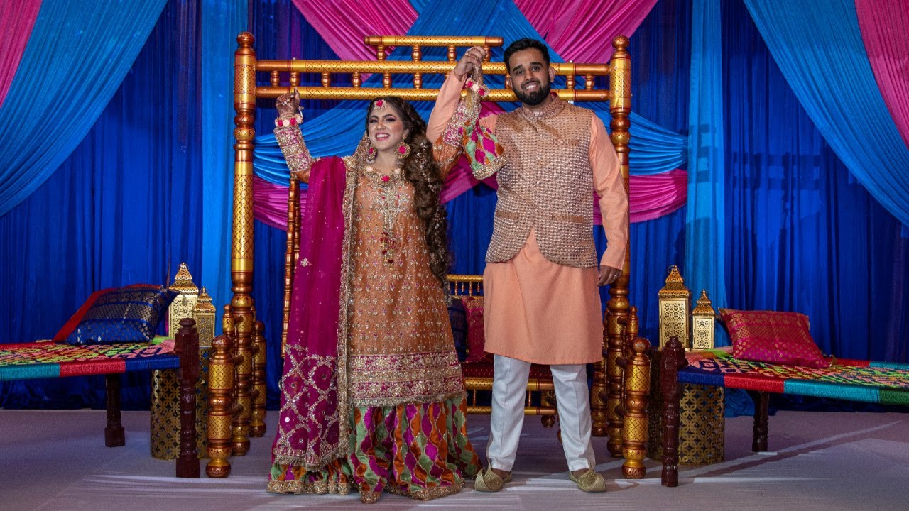 Sidra & Haider Mehndi Night - YouTube