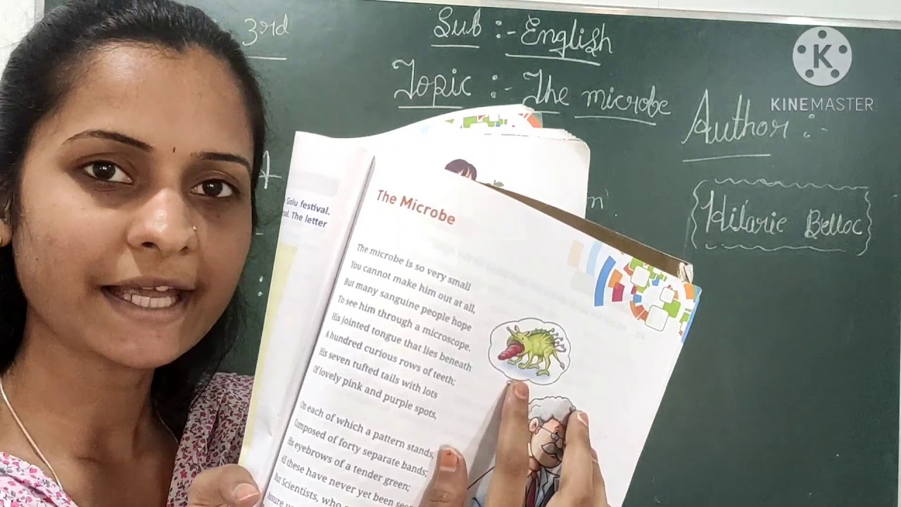 3rd ENGLISH POEM THE MICROBE PART 1 - YouTube