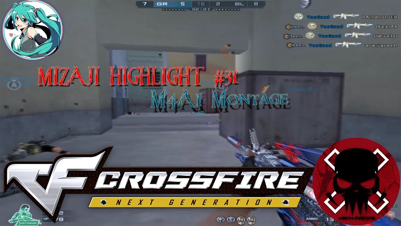 M4A1 Montage | Crossfire Next Generation Indonesia #31 - YouTube