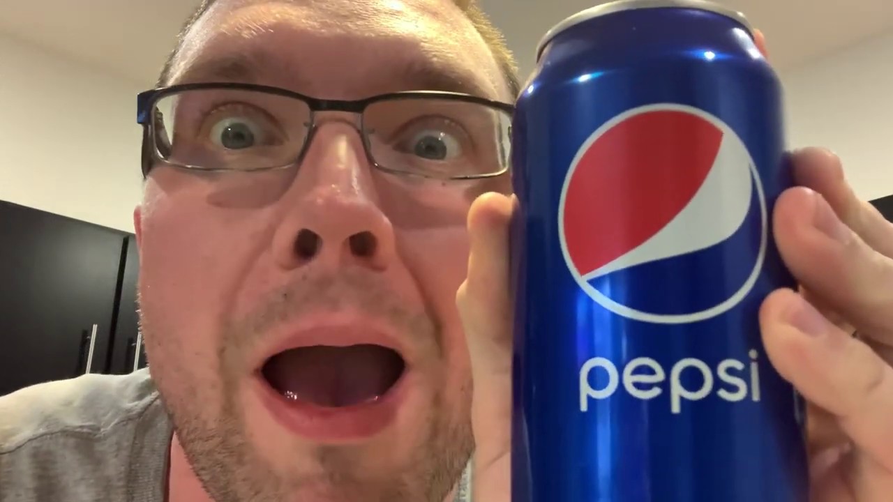 12oz Room Temperature Can of Pepsi CHUG - YouTube