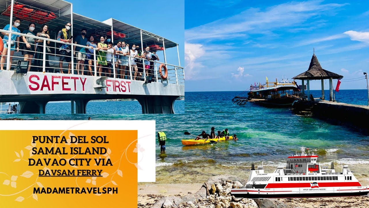 Punta del Sol | Samal Island | Traveling to Samal Island via DavSam ...