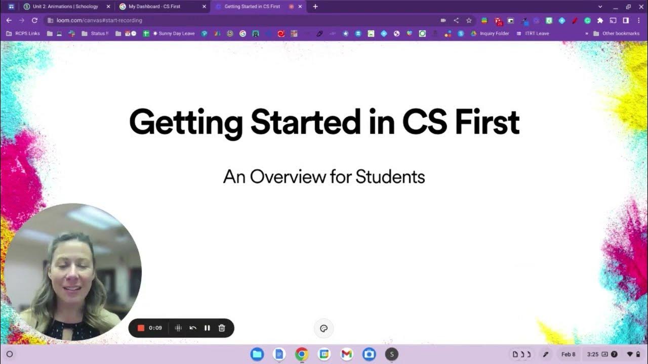 Getting started in CS First for students - YouTube